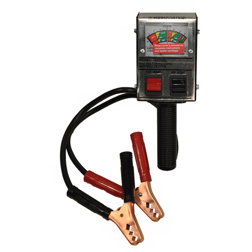 Associated 6028DL Hand Held Battery Tester 6/12V 125/60A Dual Load ...