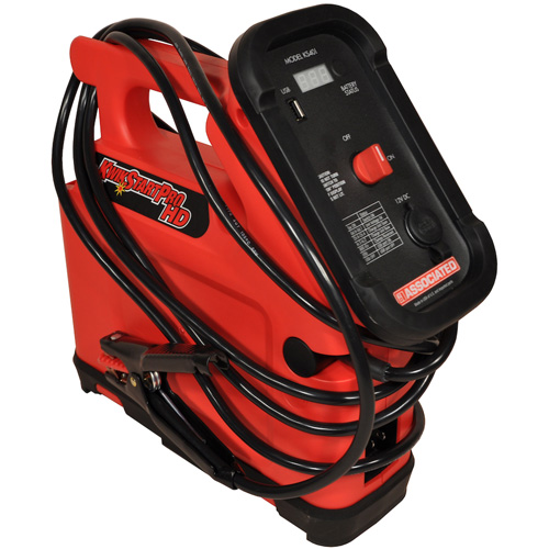 Associated KS401 Kwik Start Pro Heavy-Duty Jump Starter, 12 Volt, 7 ...