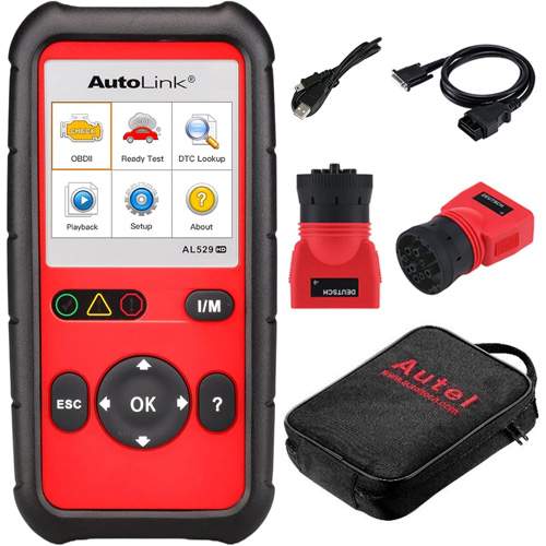 Autel AUL-AL529HD Heavy-Duty Code Scanner & Emission Tester ...