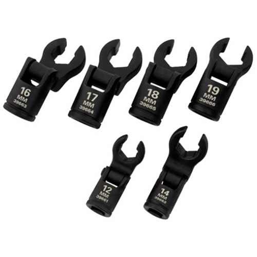 Cal Van 39660 6-Piece Diesel Injector Line Socket Set | ToolDiscounter