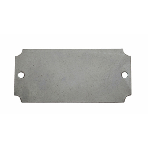 CH Hanson 41333-500 STAINLESS STEEL RECTANGLE TAG W/ NOTCHED CORNERS ...