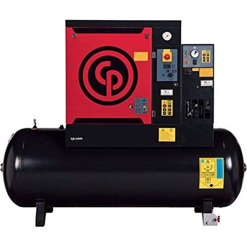 Chicago Pneumatic QRS15HPD-3 Rotary Screw Air Compressor with Dryer, 3 ...