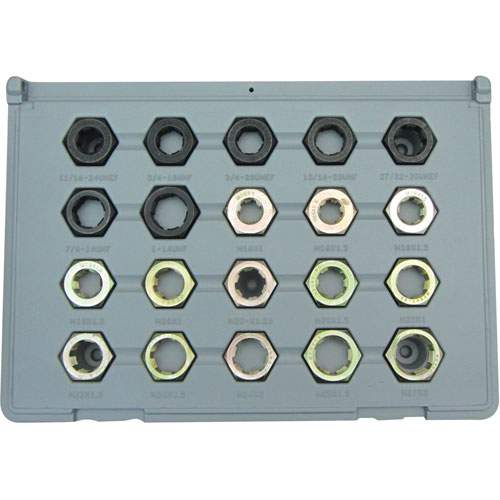 Kastar Hand Tools 2599 20-PC Spindle Thread Restorer Die Set ...