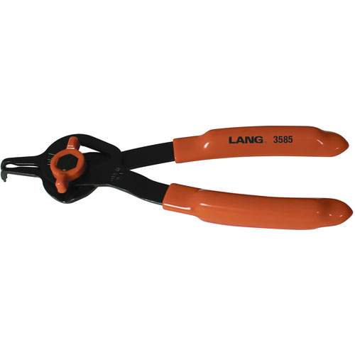 Kastar Hand Tools 3585 Quick Switch Snap Ring Pliers, .038, 90 Deg ...