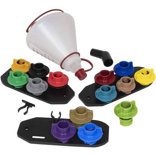 Lisle 19912 14-Piece Multi-Application Oil Funnel Set | ToolDiscounter