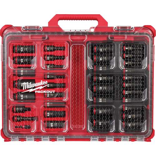 Milwaukee 49-66-6805 Shockwave Impact Duty Packout 3/8" Drive Deep ...