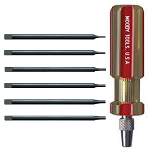 Moody Tools 55-0199 Interchangeable Star driver Set w/1 Mini plastic ...