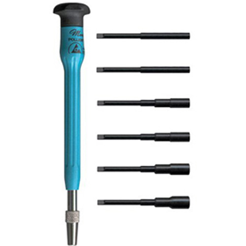 Moody Tools 55-0364 Interchangeable Metric Nut Driver Set W/ESD-Safe ...