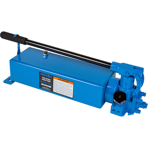 FREEDOM HYDRAULICS PH213 213 In3 10,000 PSI Two Speed Hand Pump ...