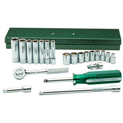 SK Tools 4921 Socket Set, 1/4 Drive, SAE | ToolDiscounter