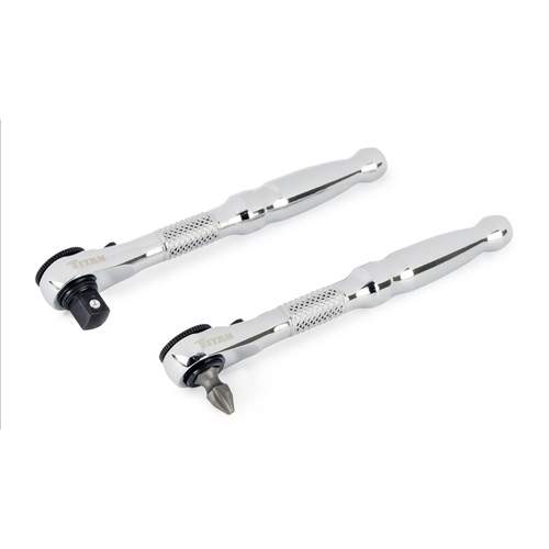 Titan 11335 2-Piece 1/4" Drive Micro Ratchet & Ratcheting Bit Driver ...