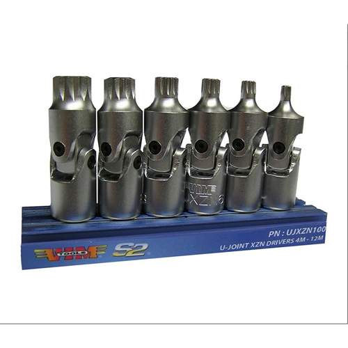 VIM VIUJXZN100 6-Piece Universal Joint XZN Triple Square Driver Set ...