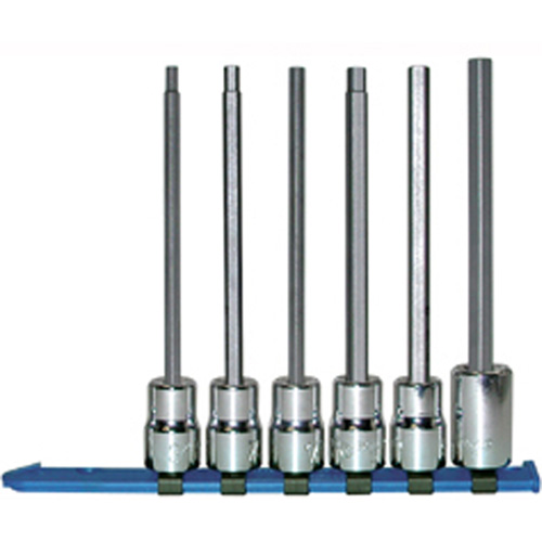 Wright Tool 454 1/2 INCH DR 6 PC METRIC HEX BIT SOCKET SET | Tool Discounter