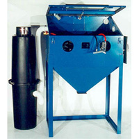 Cyclone FT6035 GLASS BEAD BLASTER FULL TOP OPENING - DUST VAC & FOOT ...