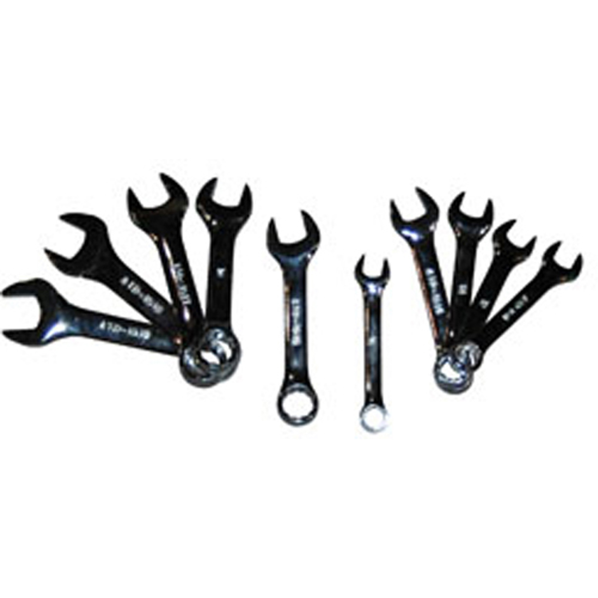 ATD 1180 Stubby Wrench 10-Piece Set Metric | ToolDiscounter
