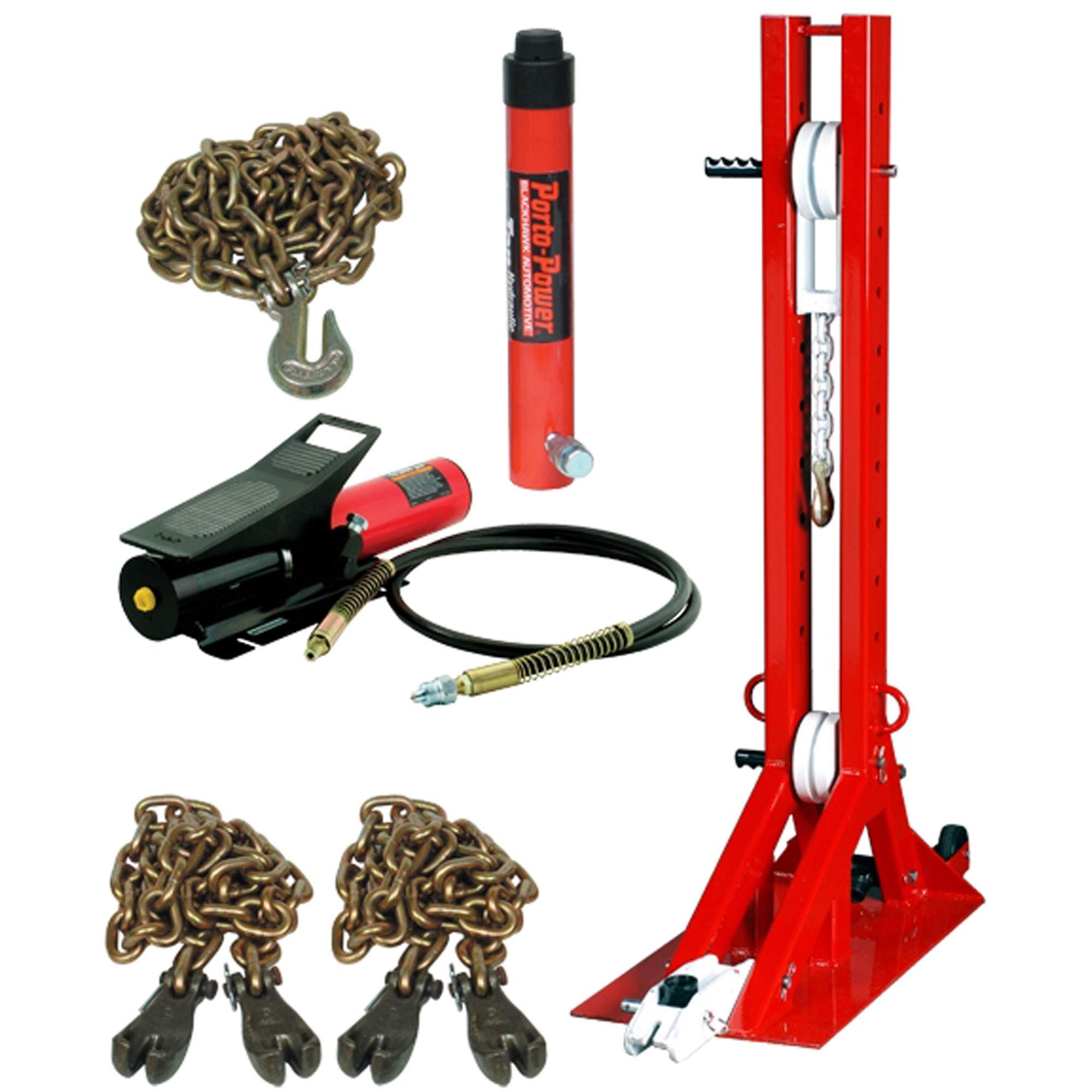 Blackhawk B93601B 10 Ton Capacity Pulling Post Package | ToolDiscounter