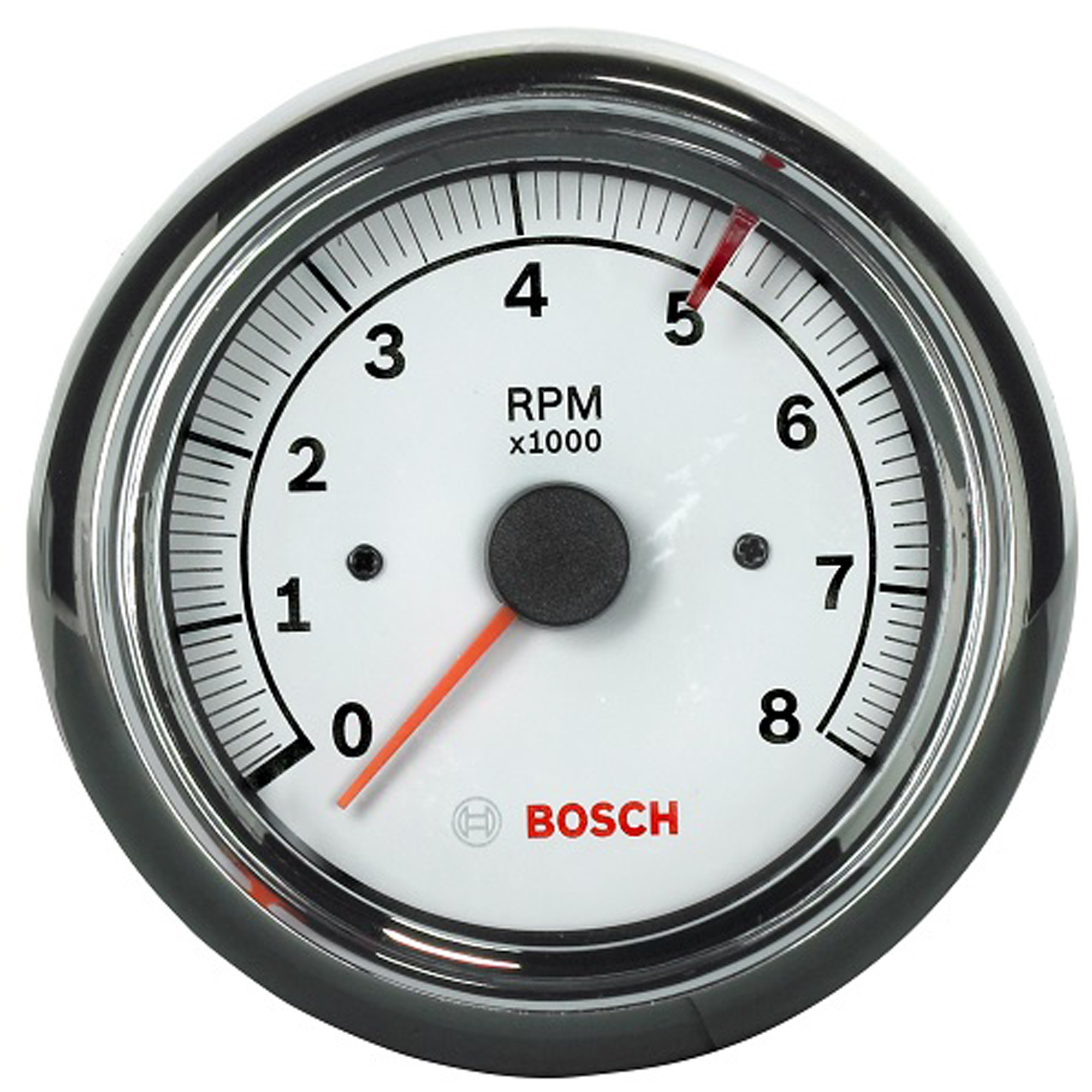 Sunpro CP7903 TACHOMETER, 3 3/8 INCH SUPER TACH II, WHITE DIAL FACE ...