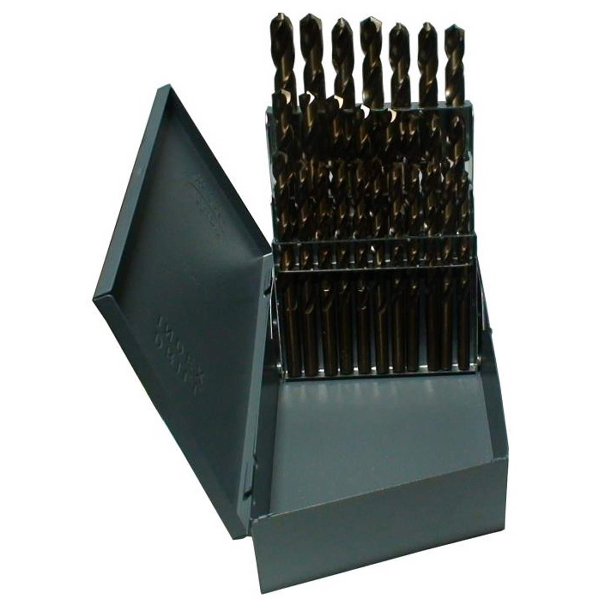 Drill America D/A26J-CO-SET 26 Pc HD Split Point Cobalt Drill Bit Set ...