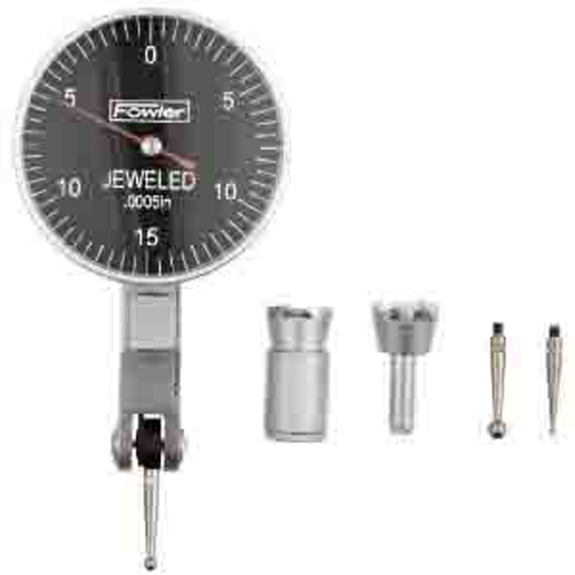 Fowler 52-562-780-0 1-1/2 Inch Black Face Dial Test Indicator ...