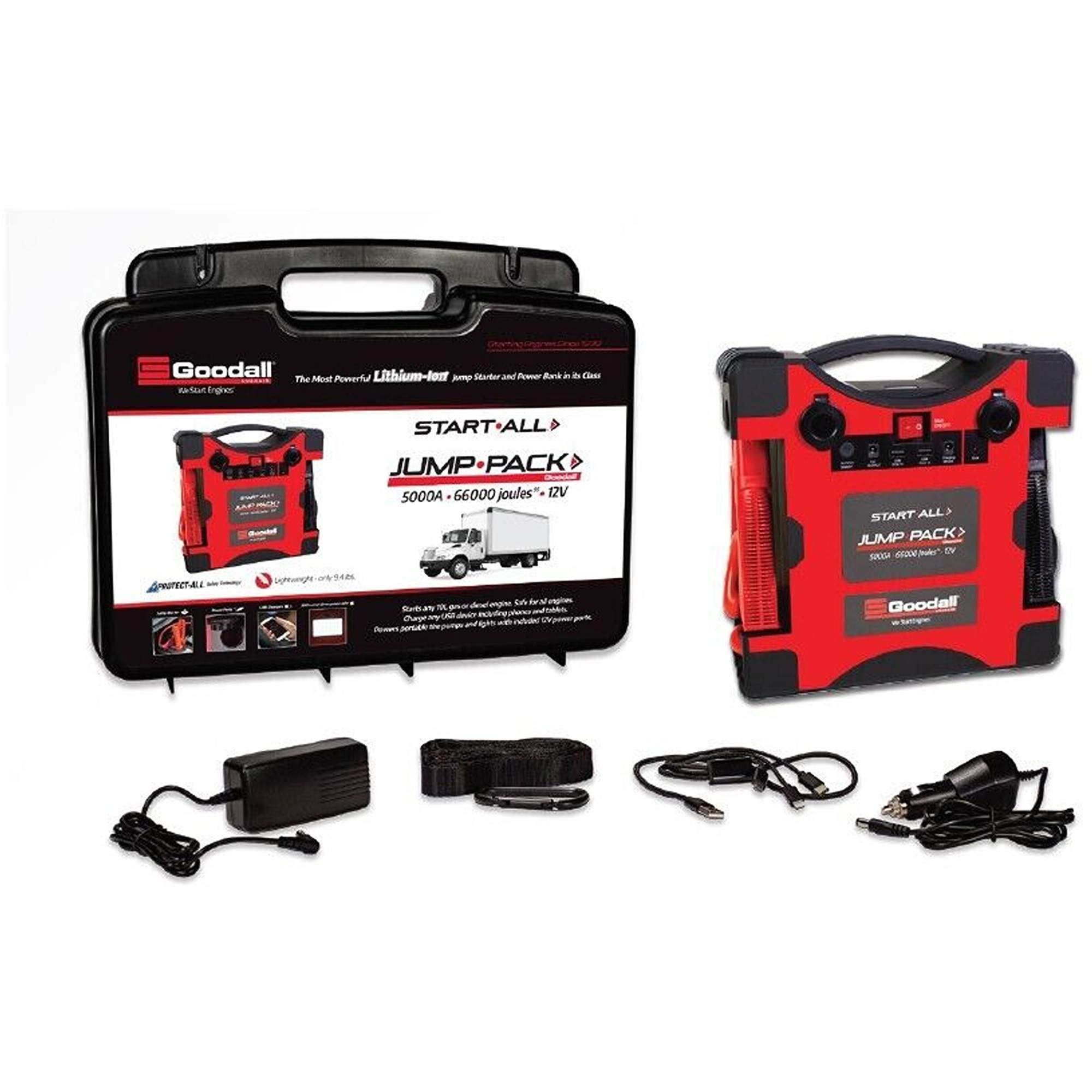 Goodall JP-12-5000 12V Start-All Jump-Pack®, 5000 Amps, 12 Volt ...