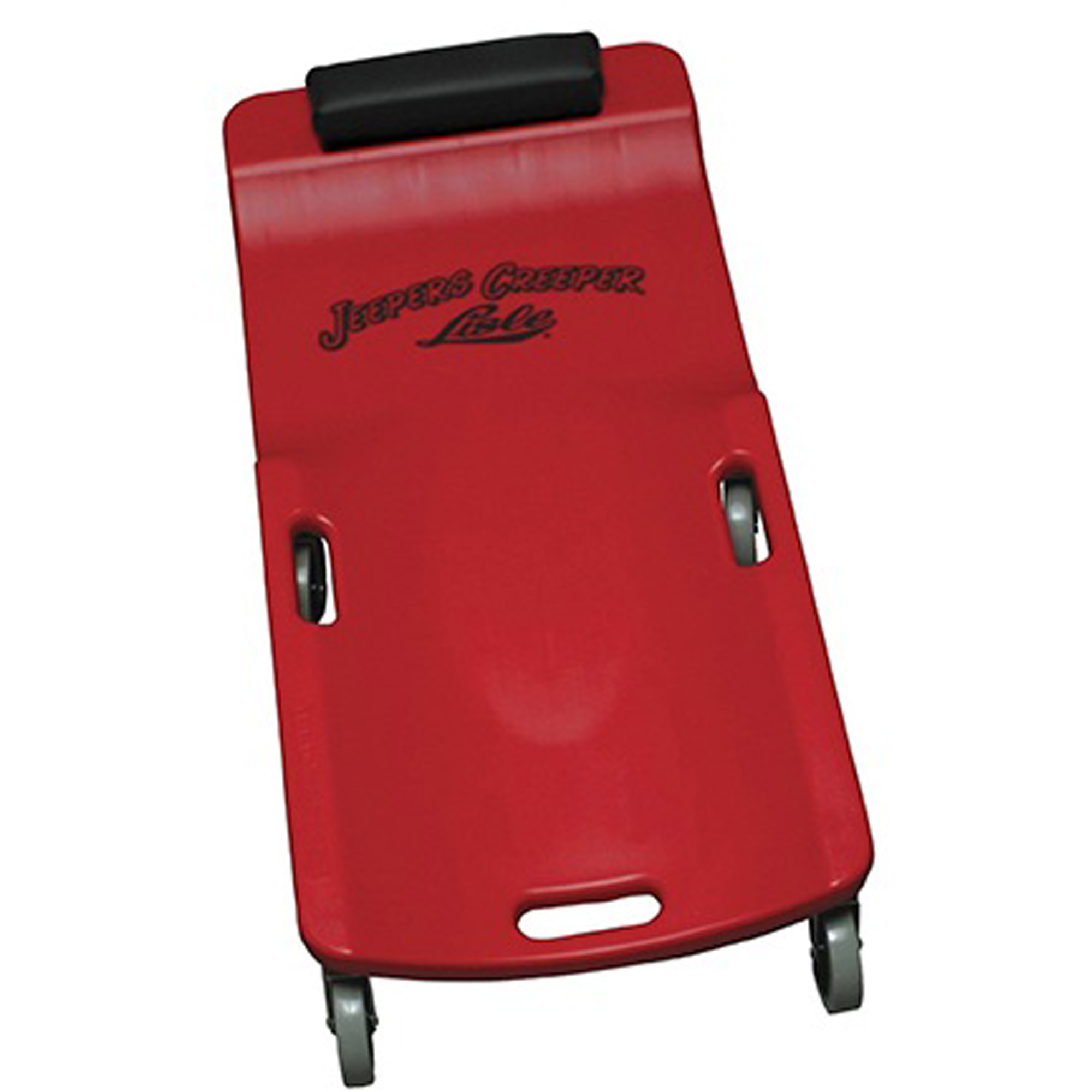 Lisle 92032 Creeper, Plastic, Large Wheel, Red | ToolDiscounter