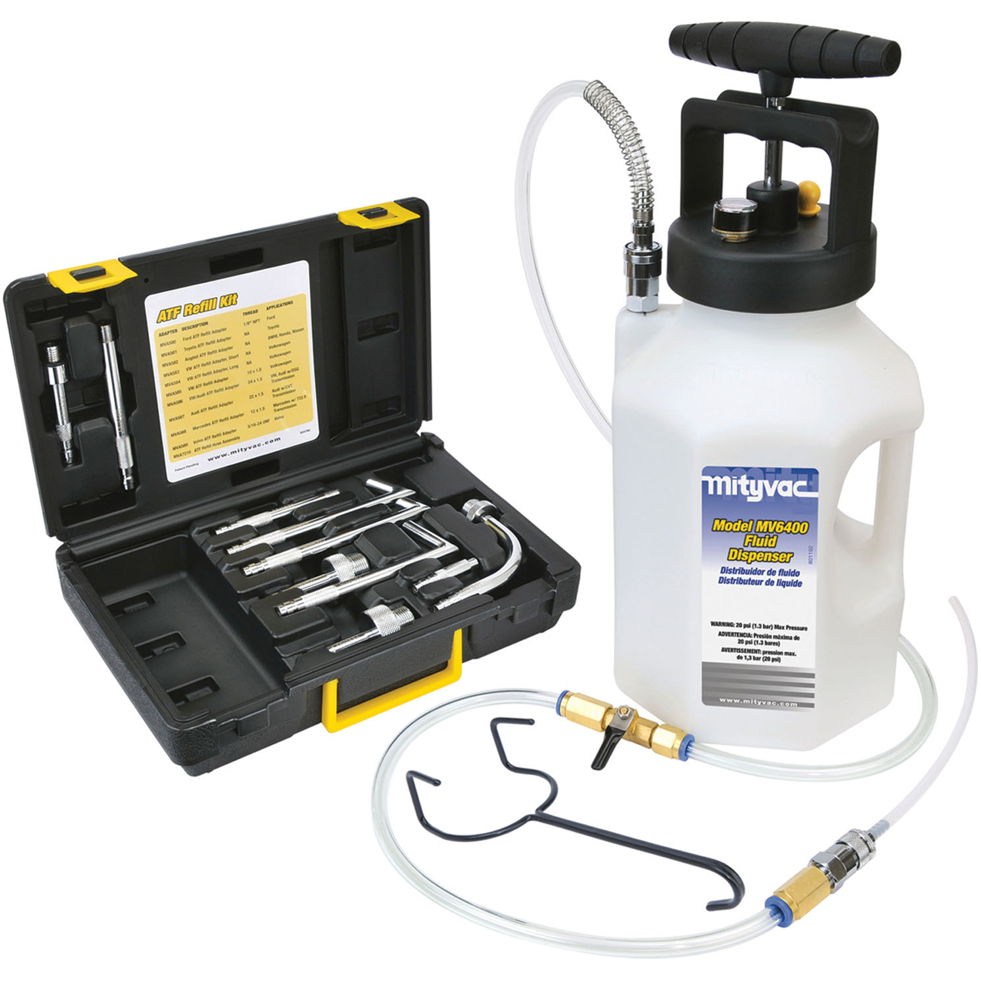 Mityvac MV6410A 1.2 Gallon Atf Refill System | ToolDiscounter