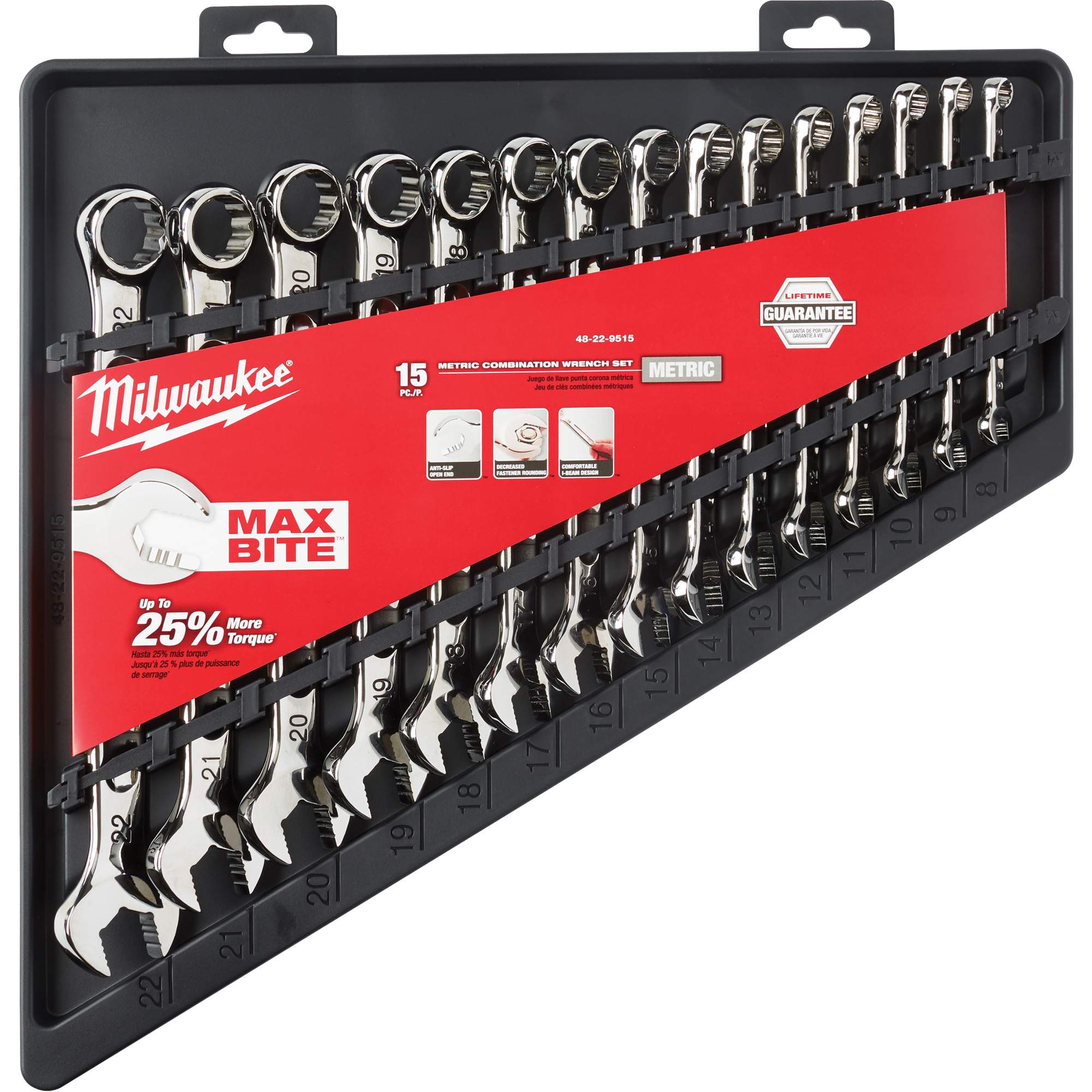 Milwaukee 48-22-9515 Combination Wrench Set | ToolDiscounter