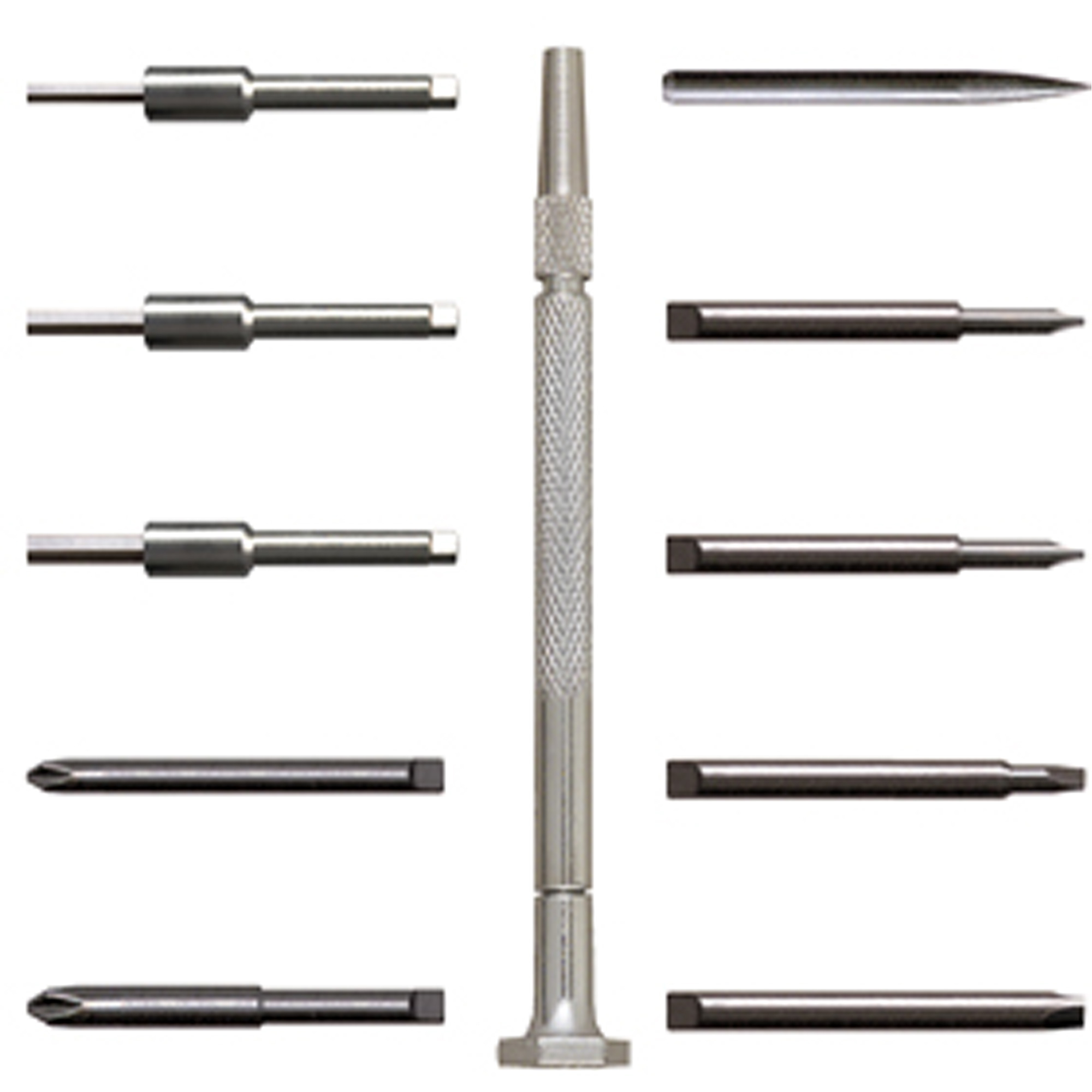 Moody Tools 55-0119 Combination driver Set w/Steel Handle & Clear Tube ...