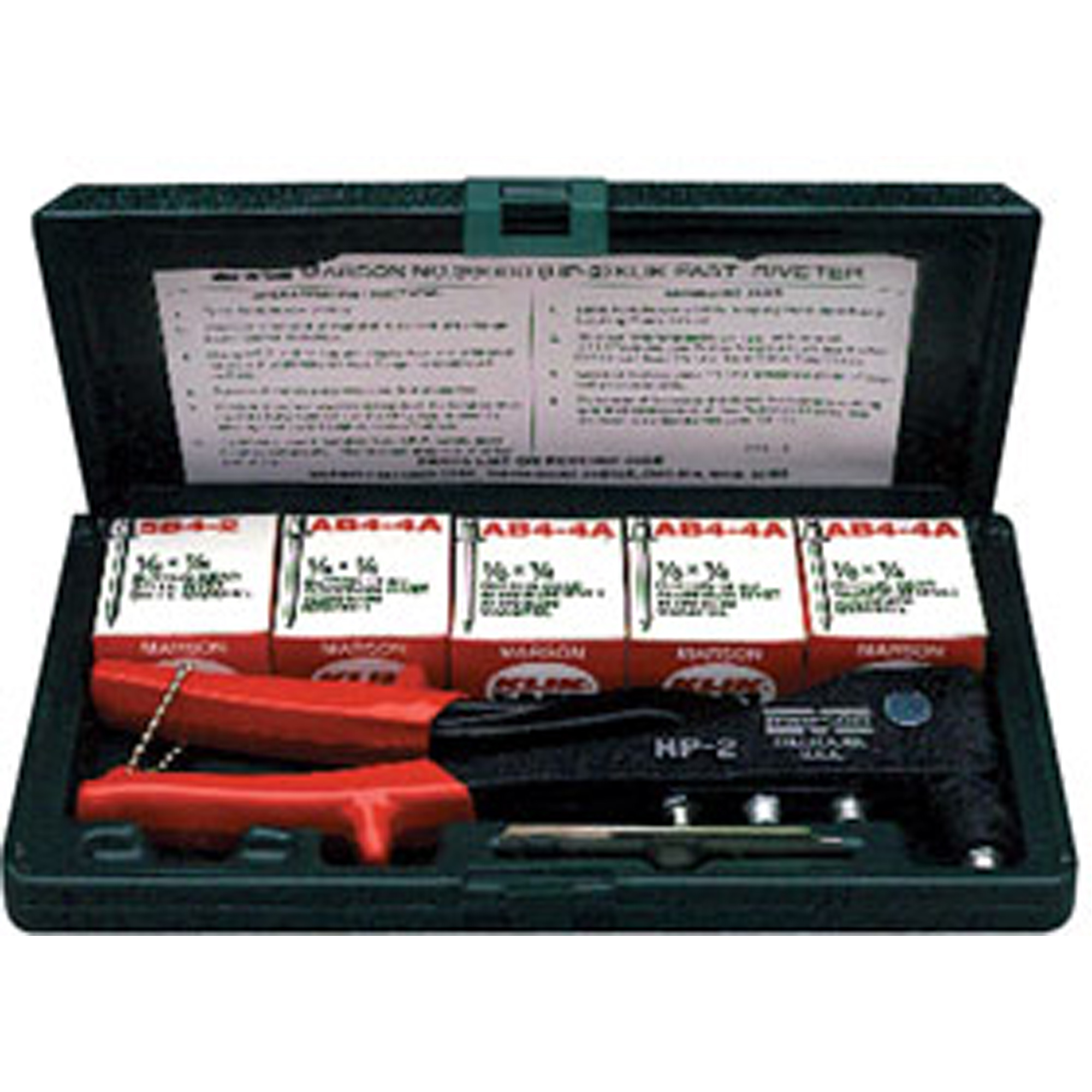 Marson 39001 Deluxe Hand Rivet Gun Kit | ToolDiscounter