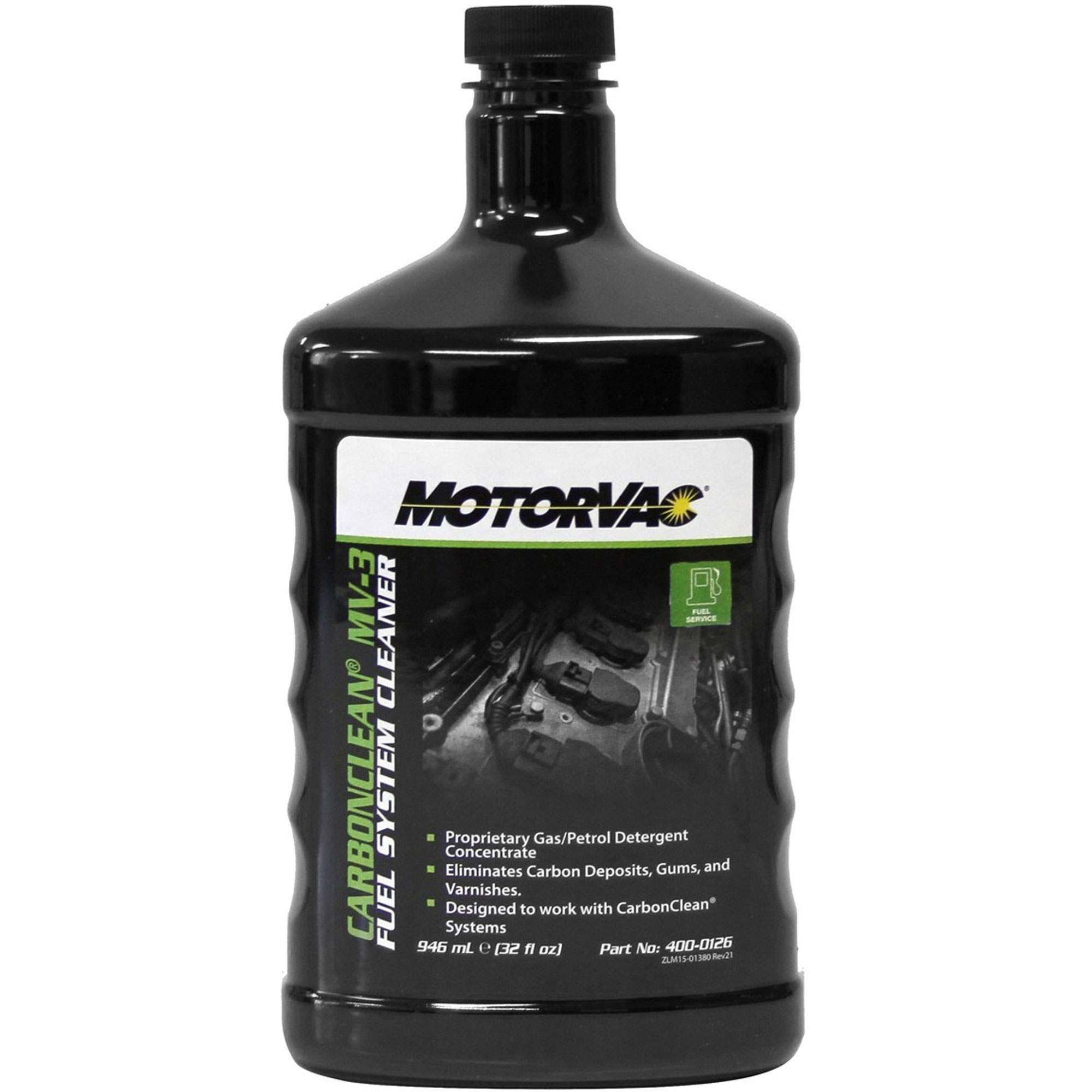 Motorvac 400-0126 CarbonClean Fuel System Cleaning Detergent 4 x 32 Oz ...