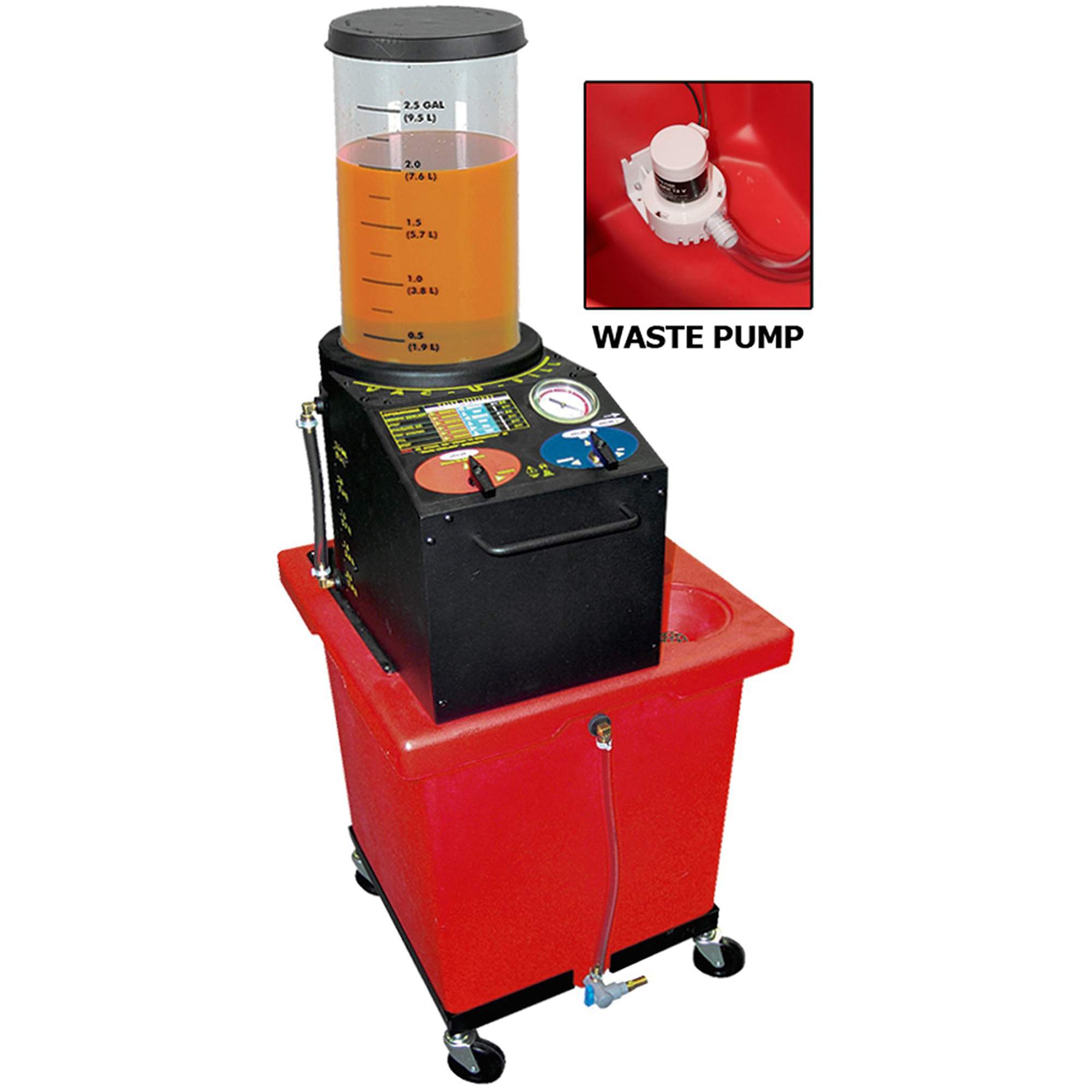 UView 570000X Vacufill Coolant Exchanger with Waste Drain Pump ...