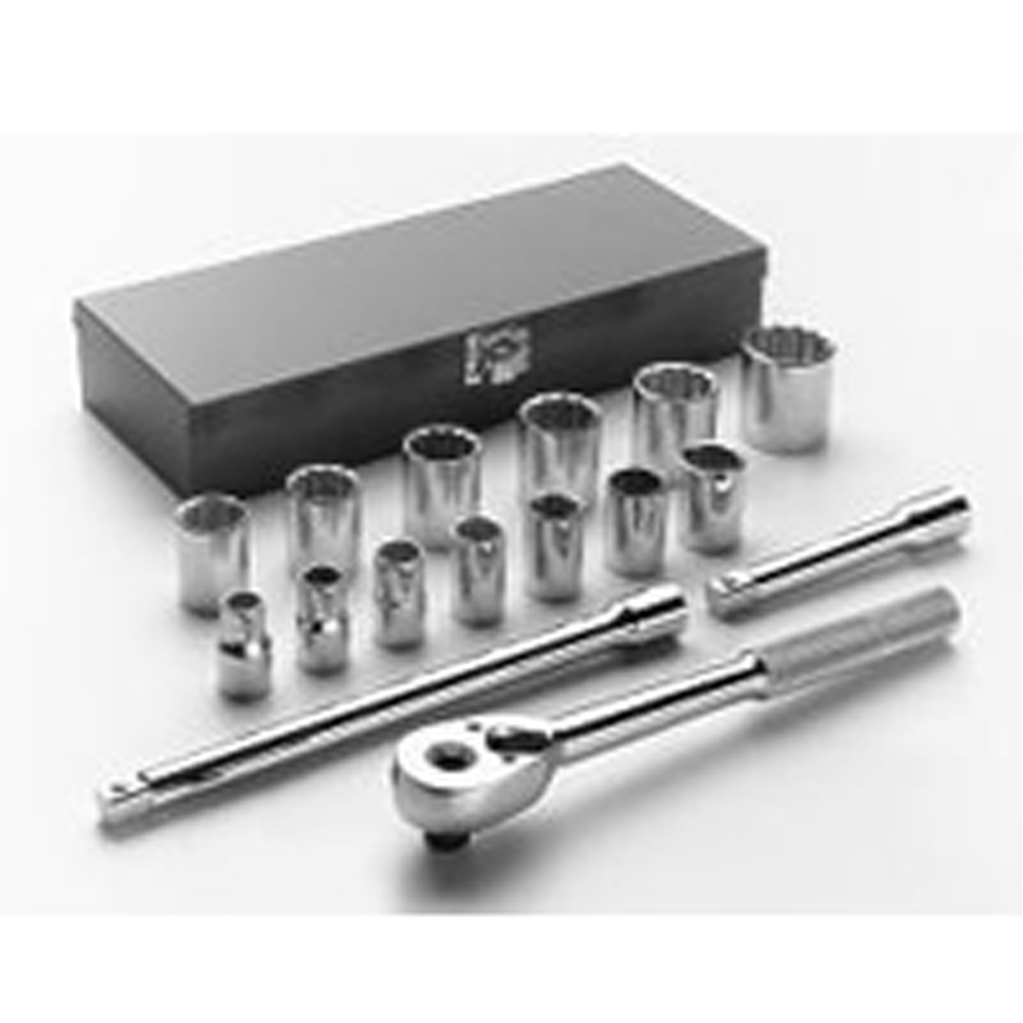 Wright Tool A41 1/2 Inch Dr 12 Pt 16 Pc Socket Set | ToolDiscounter